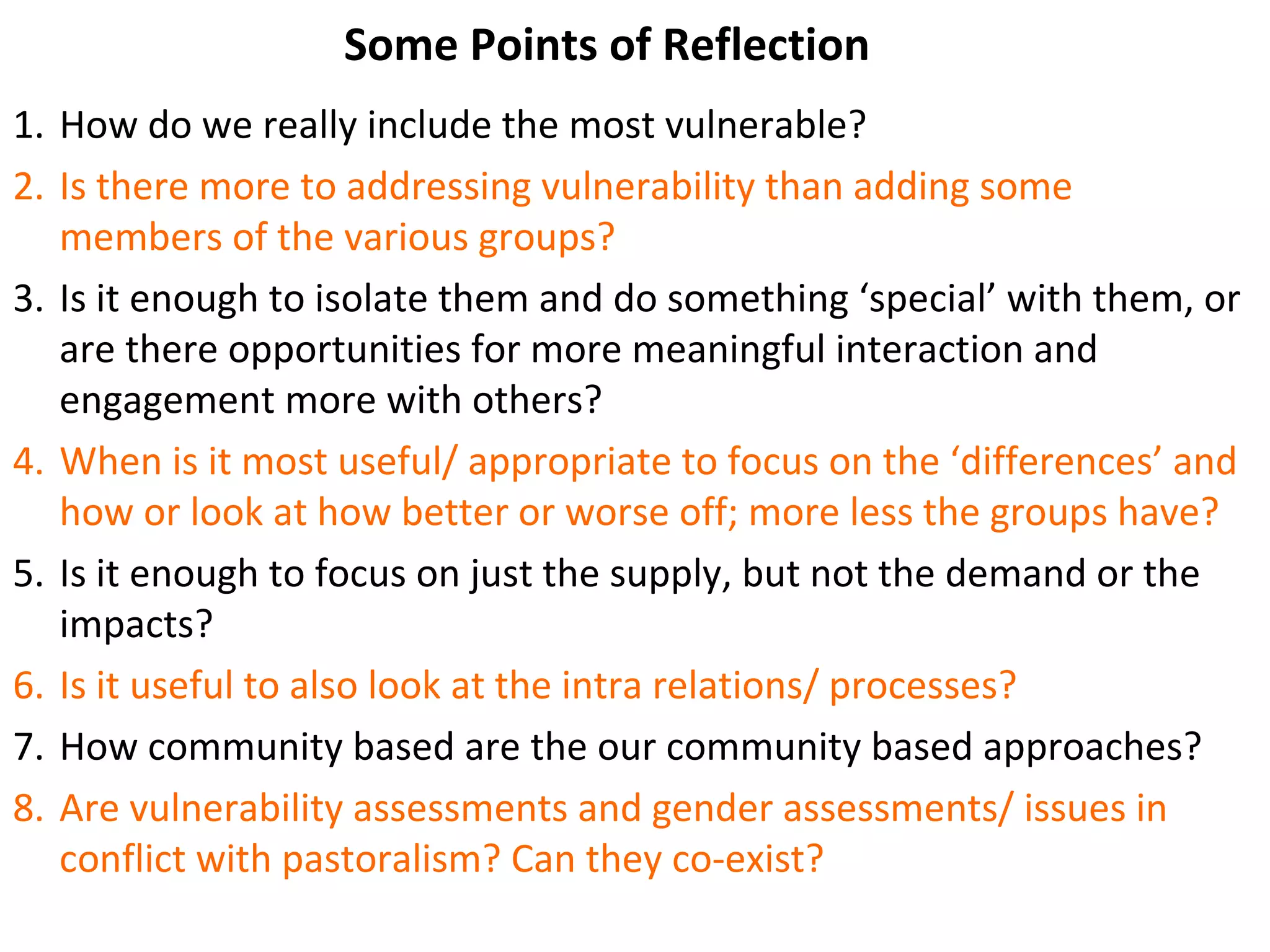 Vulnerability, Adaptation and Resilience | PPT | Environment | Science