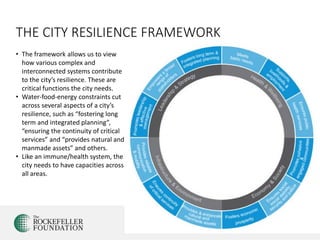 Resilience and the Urban Nexus | PPT