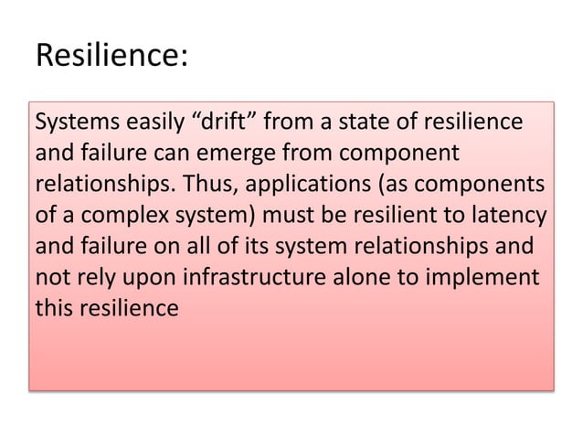 Resilience engineering | PPTX