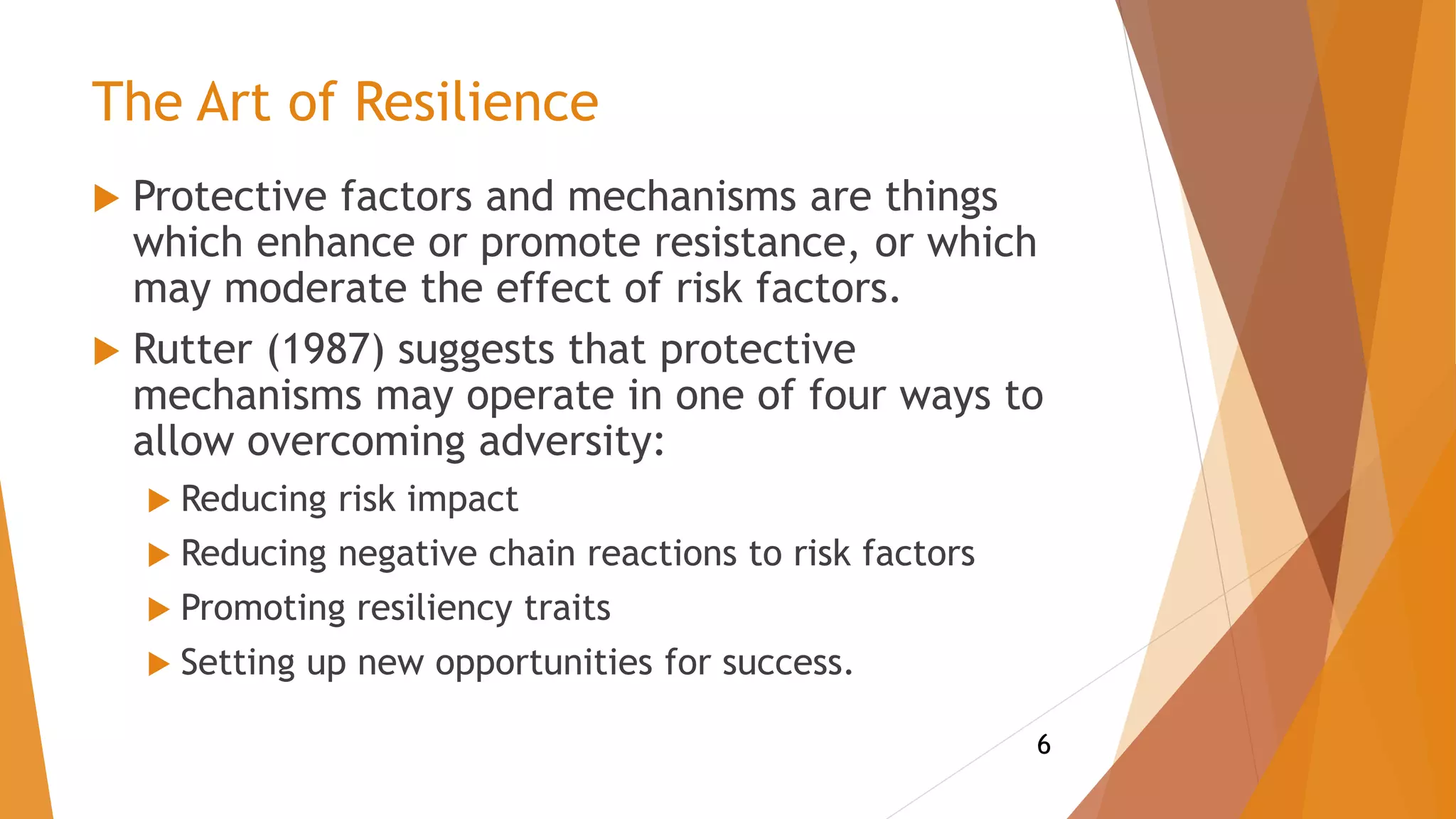 Building Resilience in Children | PPTX