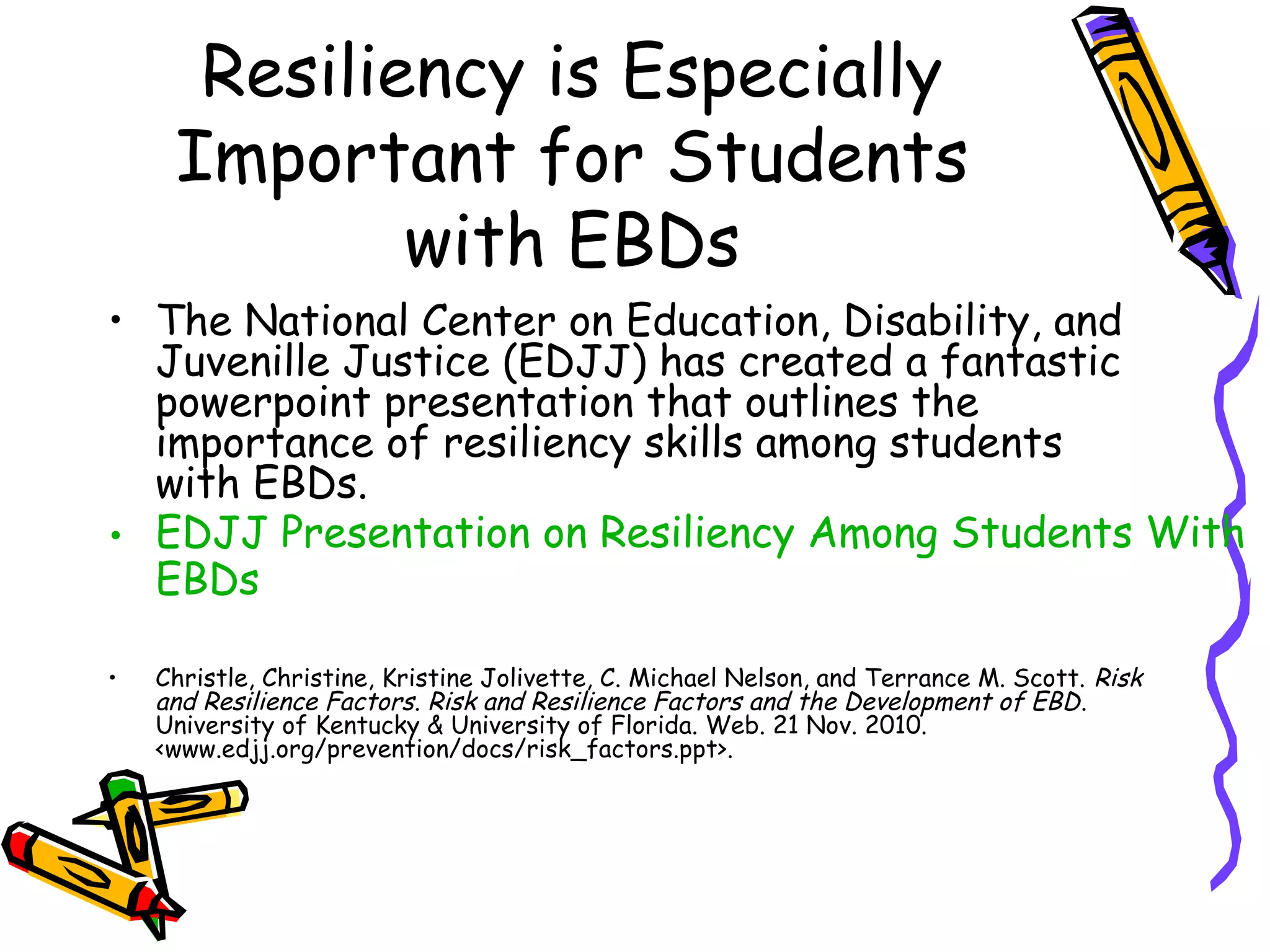 Resilience in students | PPT