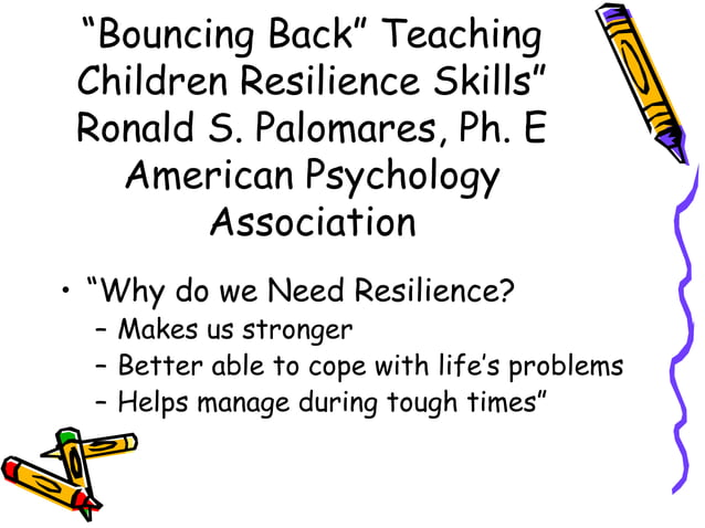 Resilience in students | PPT