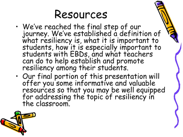 Resilience in students | PPT
