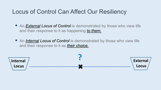 Resilience in Times of Stress | PPT