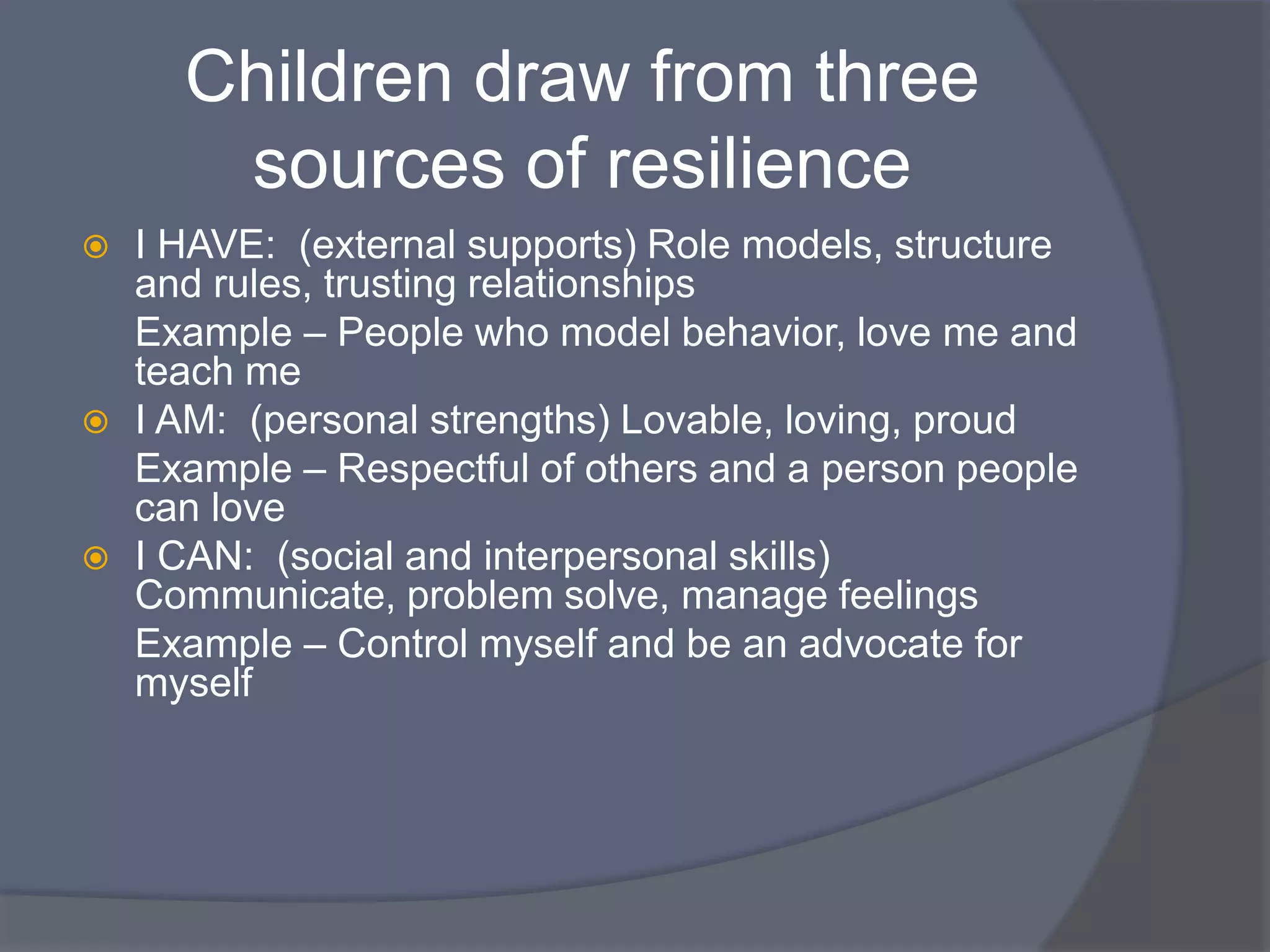 Resilience presentation | PPTX