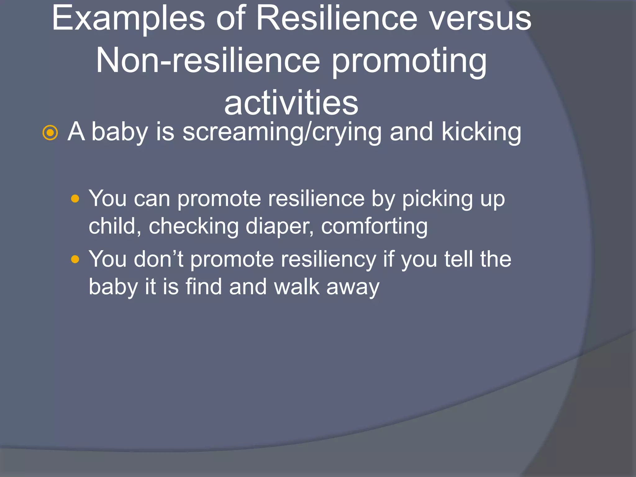 Resilience presentation | PPTX