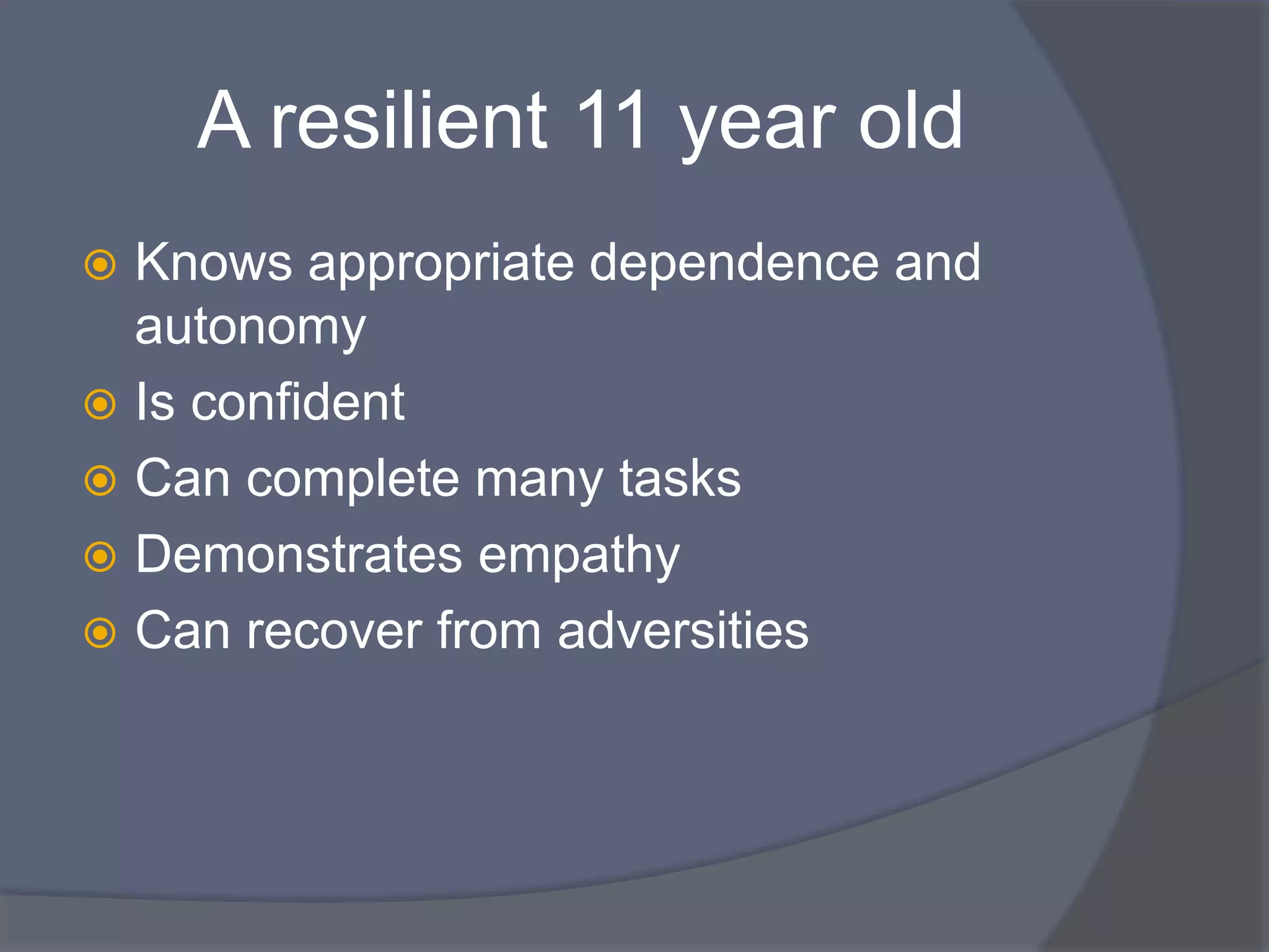 Resilience presentation | PPTX