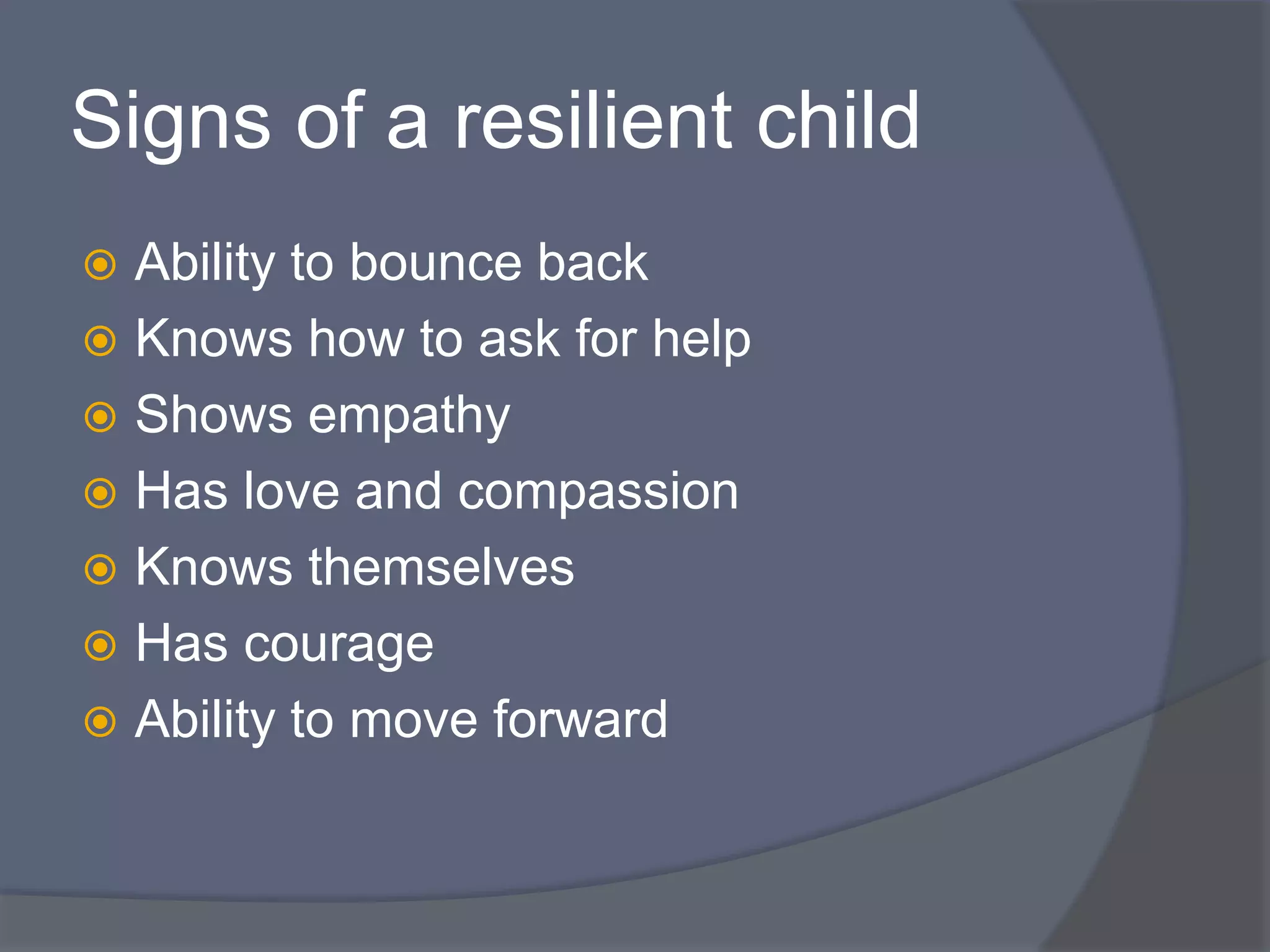 Resilience presentation | PPTX