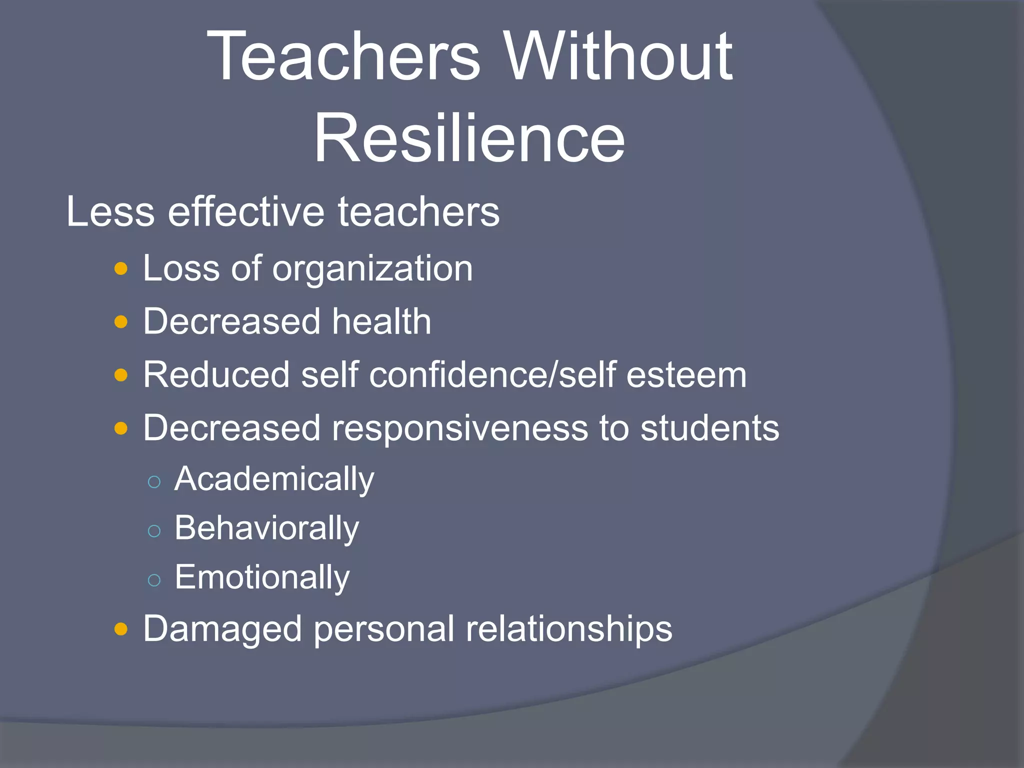 Resilience presentation | PPTX