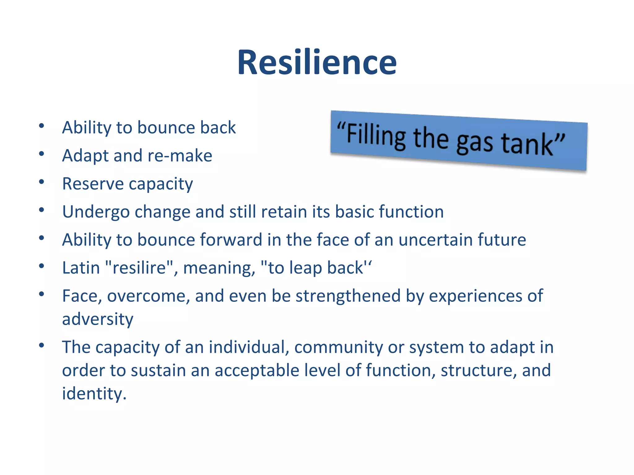 Resilience | PPT