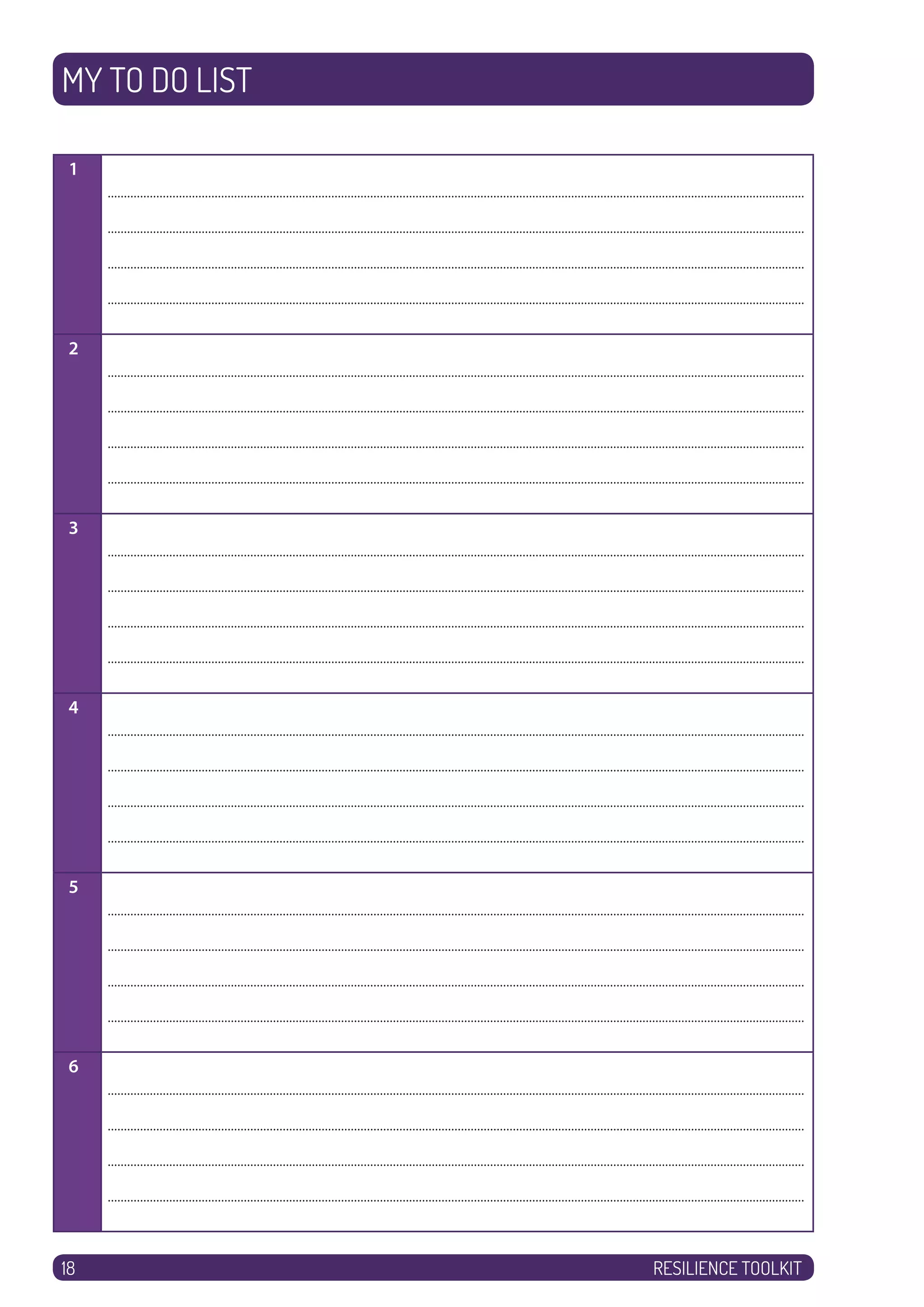 Resilience toolkit (mod3 lect1) | PDF