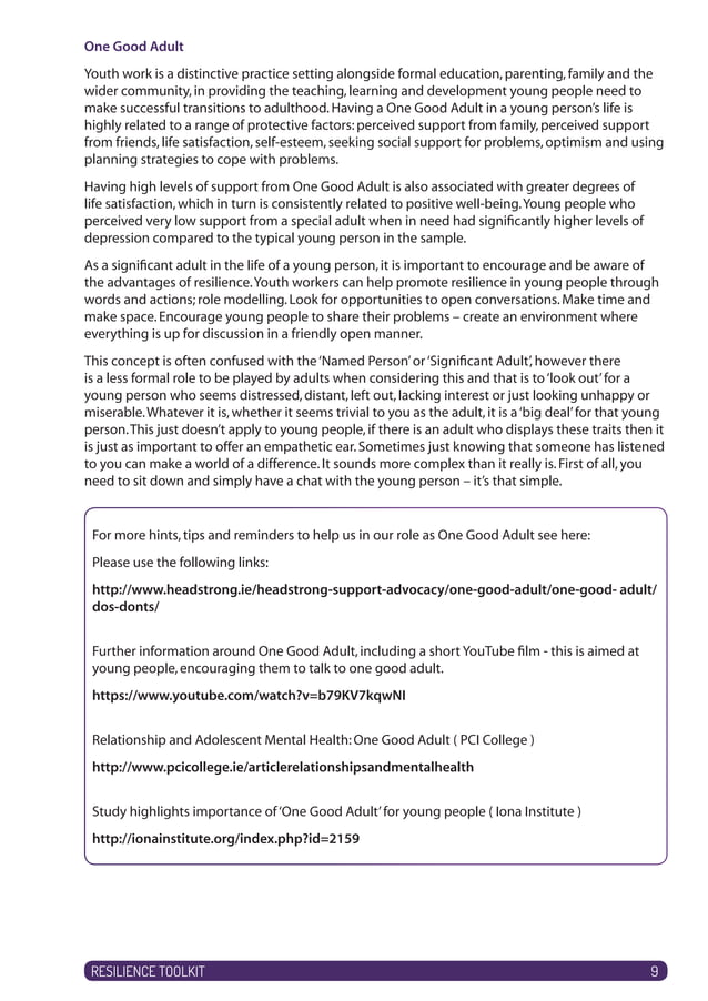 Resilience toolkit (mod3 lect1) | PDF