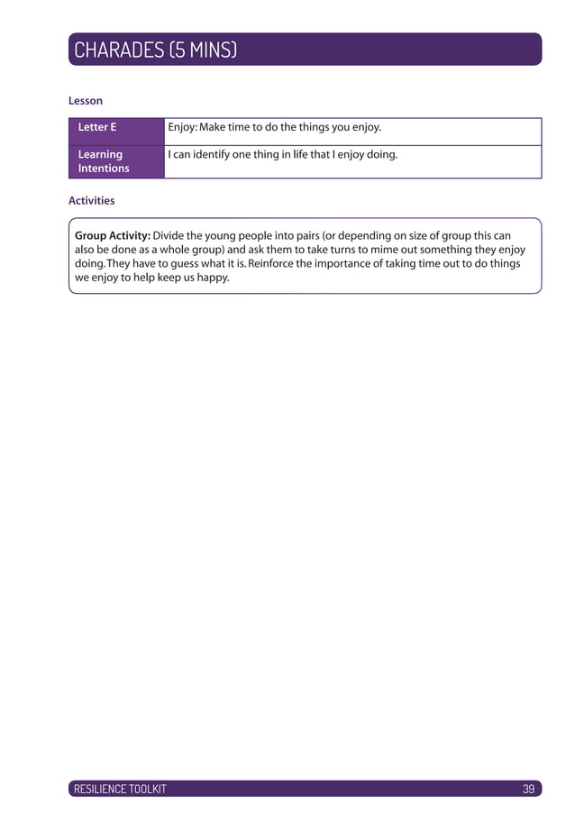 Resilience toolkit (mod3 lect1) | PDF