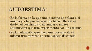 Resiliencia y autoestima | PPTX