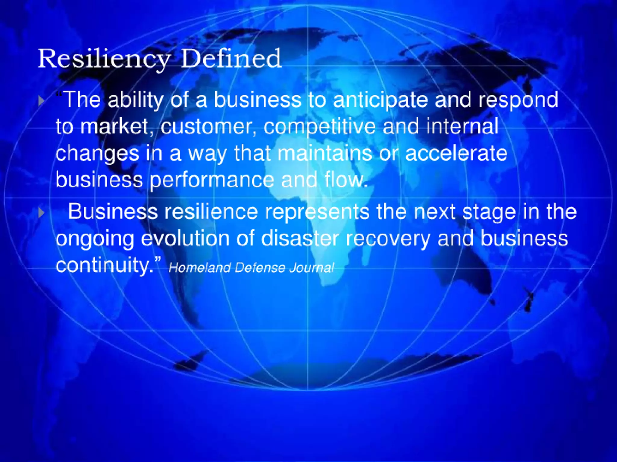 Resiliency How It Works! | PDF
