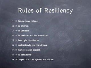 Resiliency slides+version4 script | PPT