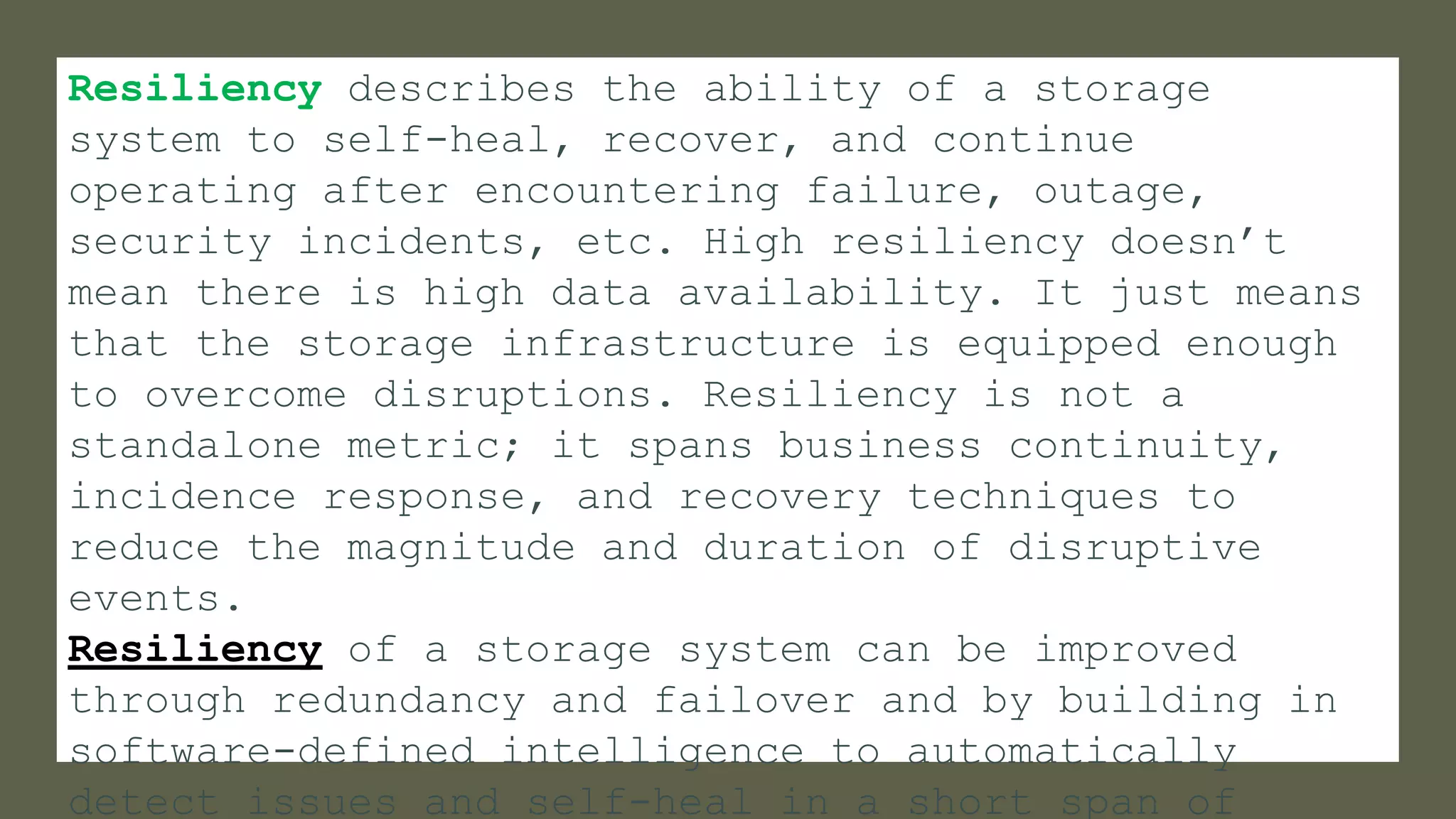 Resiliency vs High Availability vs Fault Tolerance vs Reliability | PPTX
