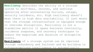 Resiliency vs High Availability vs Fault Tolerance vs Reliability | PPTX