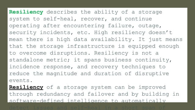 Resiliency vs High Availability vs Fault Tolerance vs Reliability | PPTX