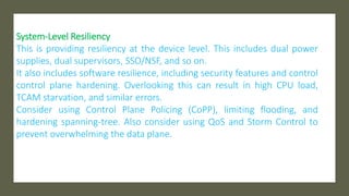 Resiliency vs High Availability vs Fault Tolerance vs Reliability | PPTX