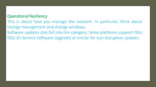 Resiliency vs High Availability vs Fault Tolerance vs Reliability | PPTX