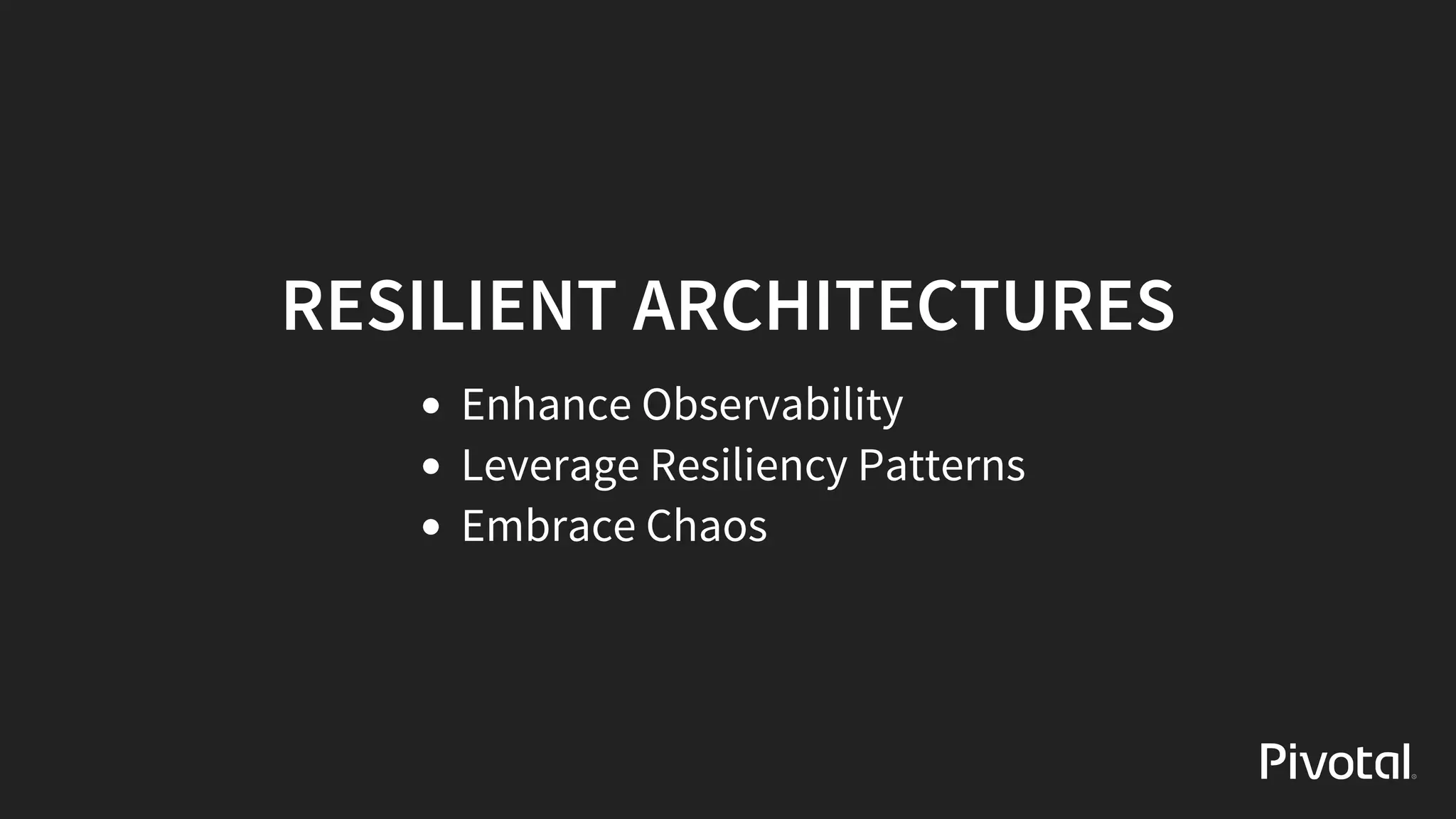 Resilient Architecture | PDF