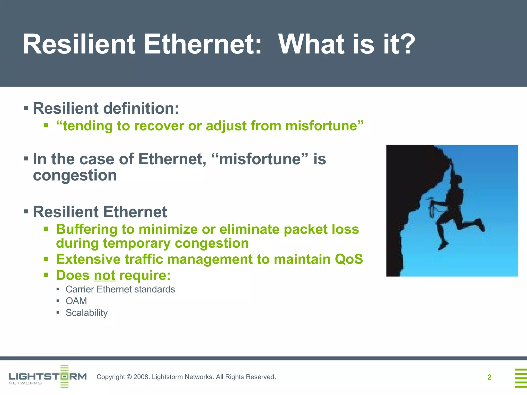 Resilient Ethernet | PPT