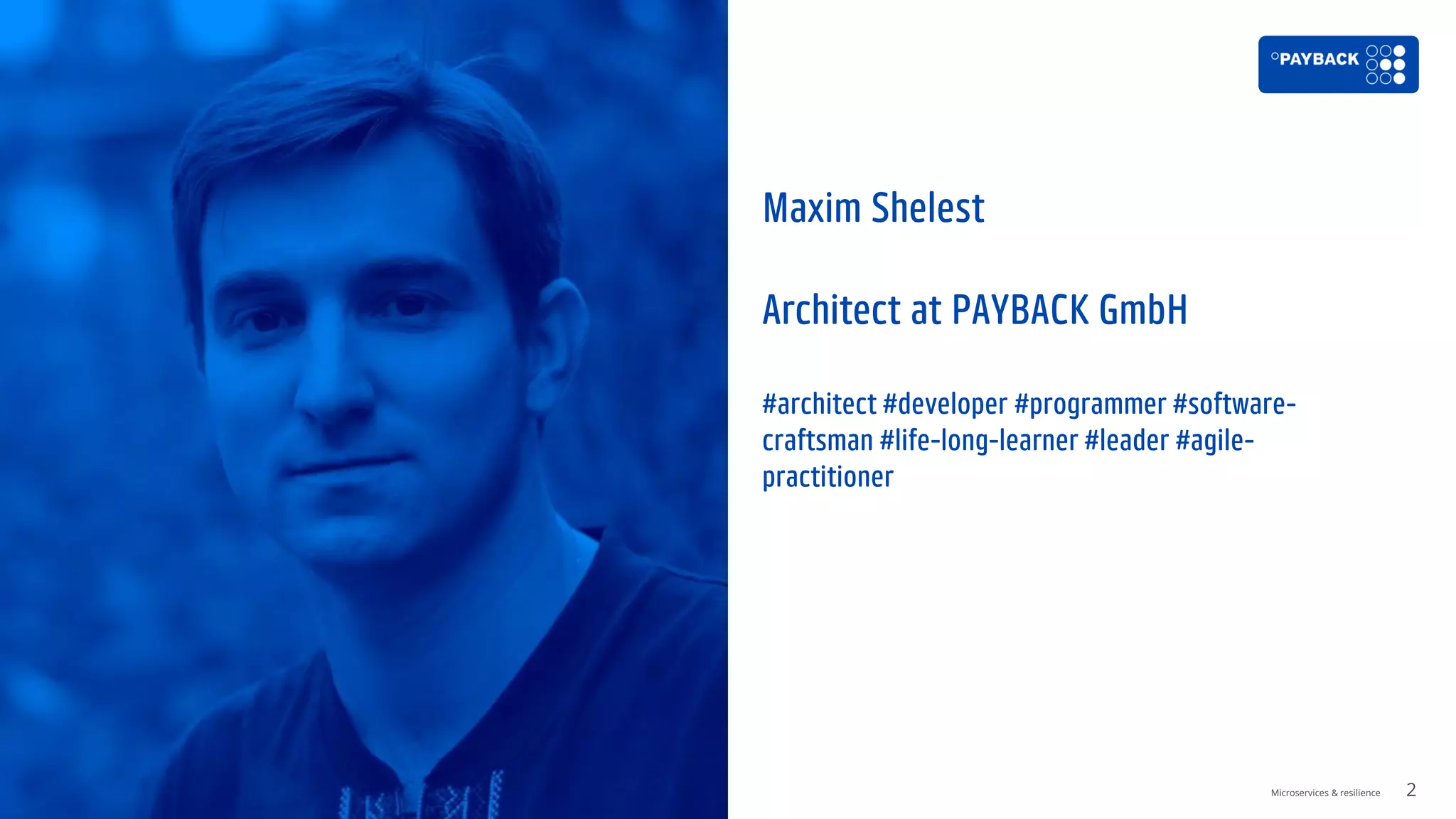 Resilient Microservices Ppt 