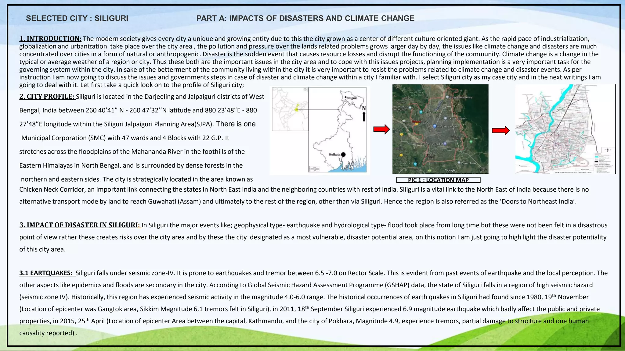 City Level Resilient Development And Planning: A Comprehensive Disaster ...