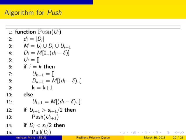 Resilient Priority Queue Ppt