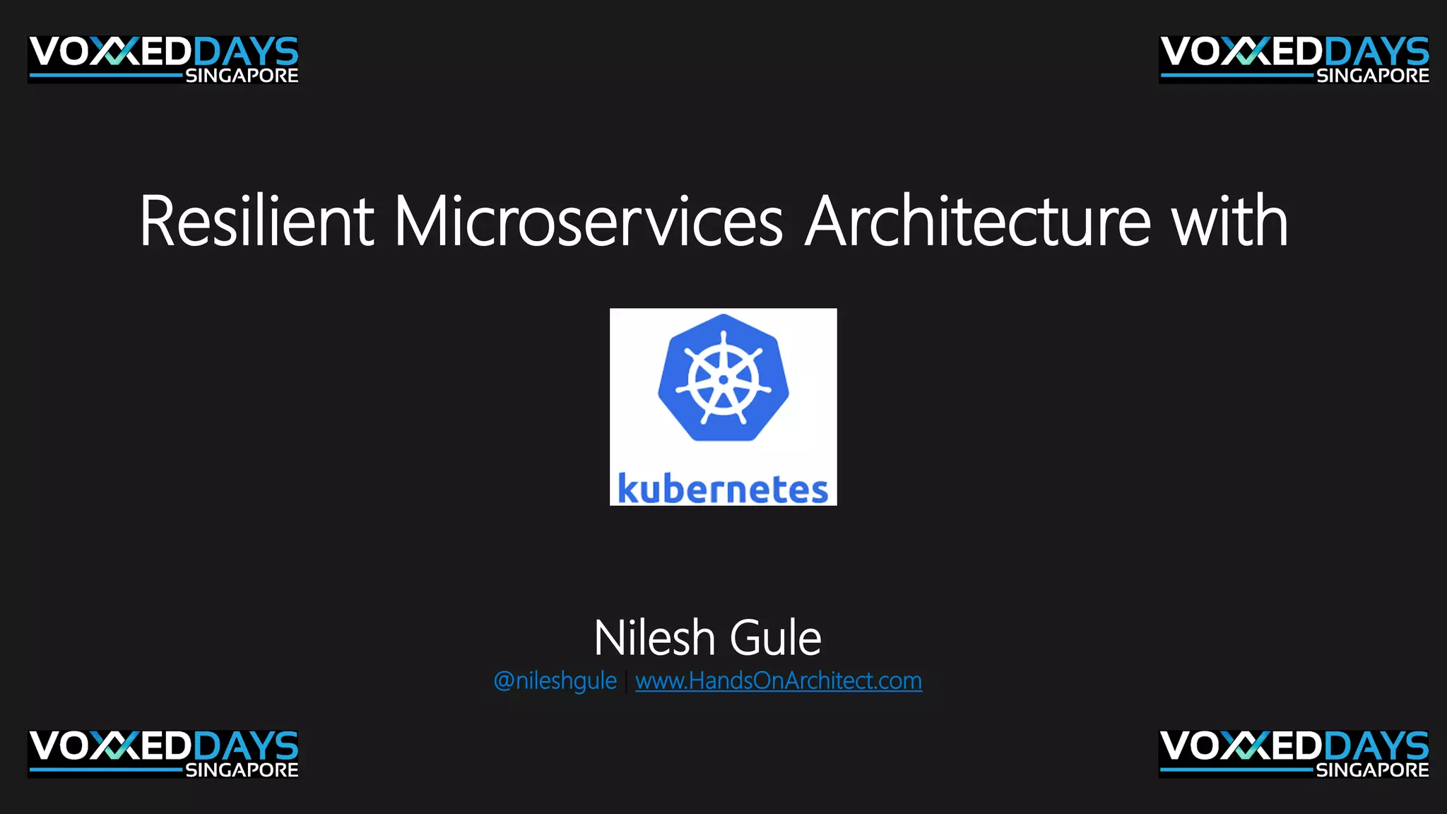 Resilient Microservices Architecture with kubernetes | PPT Resilient Microservices Architecture with kubernetes | PPT