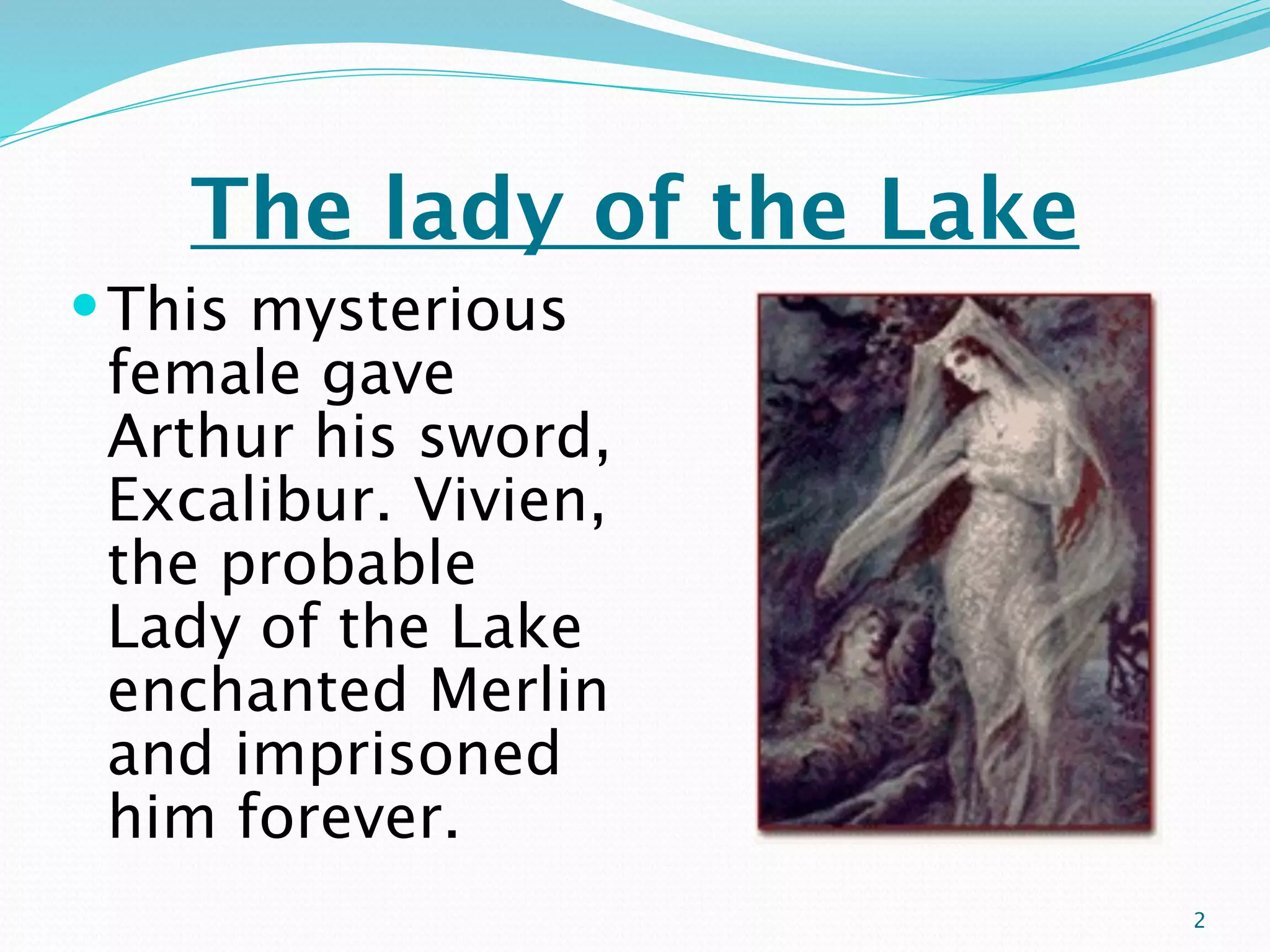 King Arthur. Other Characters | KEY