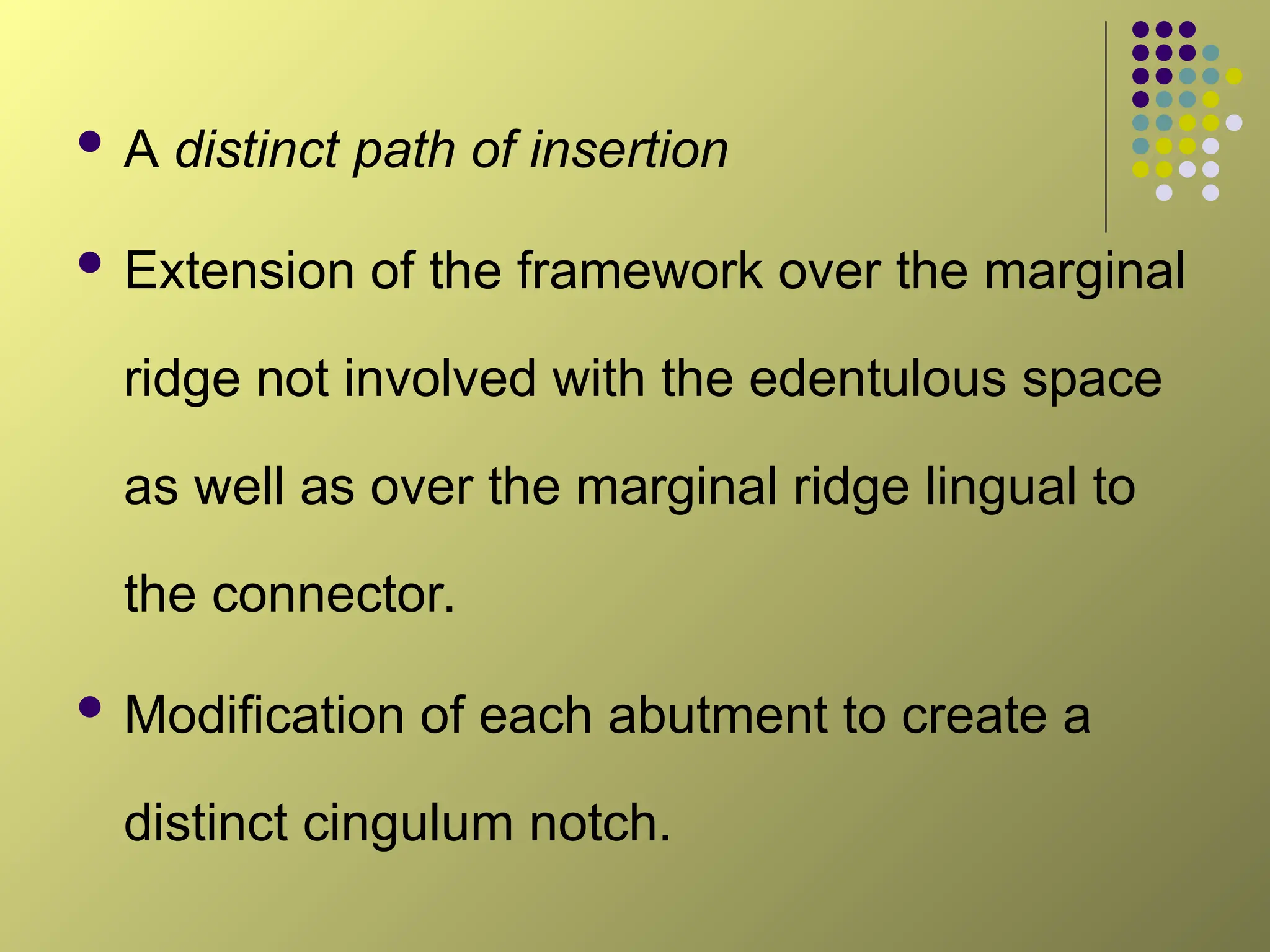 Resin Bonded Bridges mary land bridge.ppt