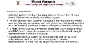 resin bonded prosthesis in fpd .pptx. . | PPT