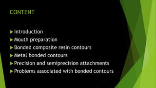 Resin bonding FOR MAXILLOFACIAL PROSTHESES.pptx
