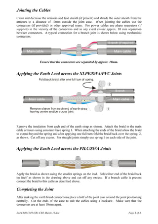 Resin Cable Joints, Multicore Power Cables XLPE PILC - Branch Joints ...