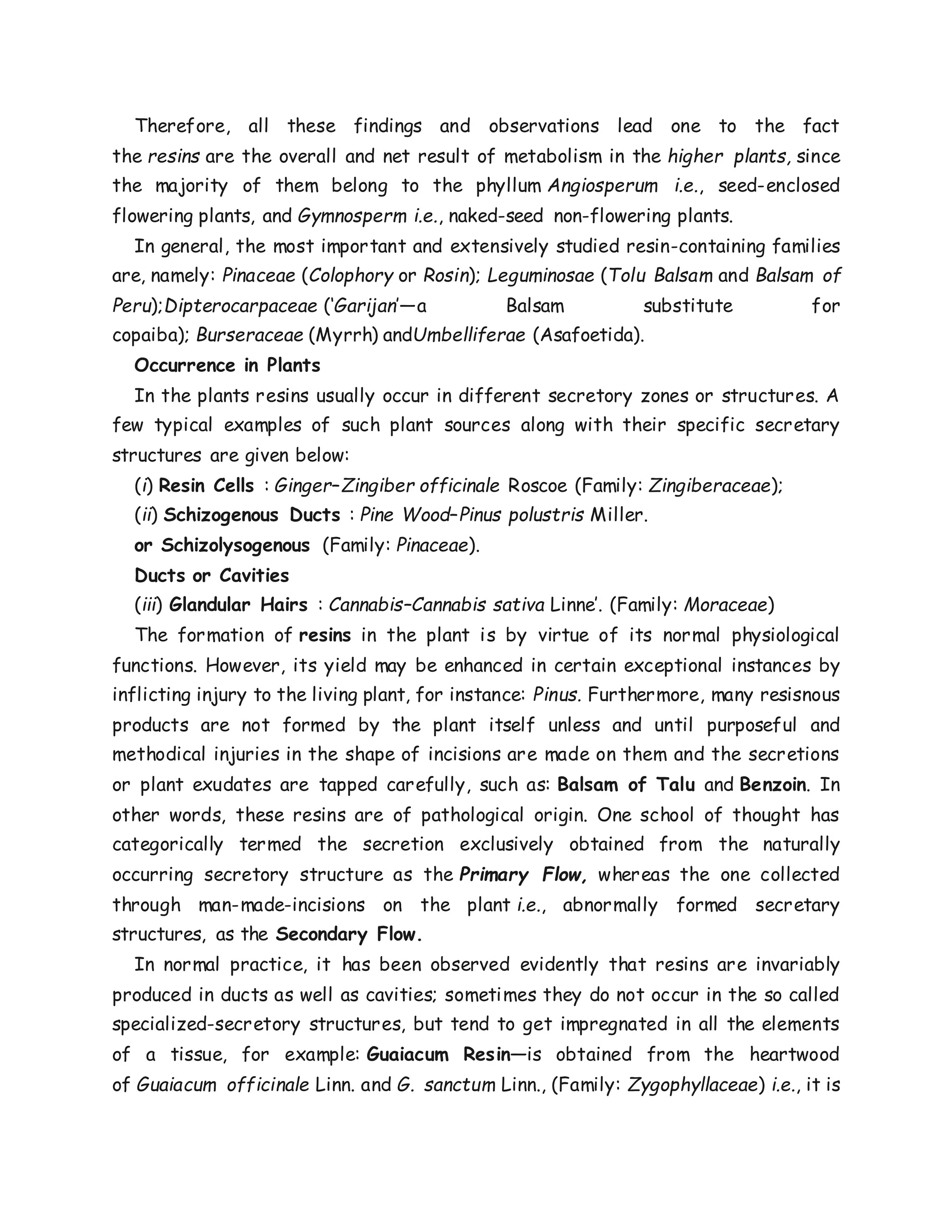 Resin combinations lecture notes | DOCX