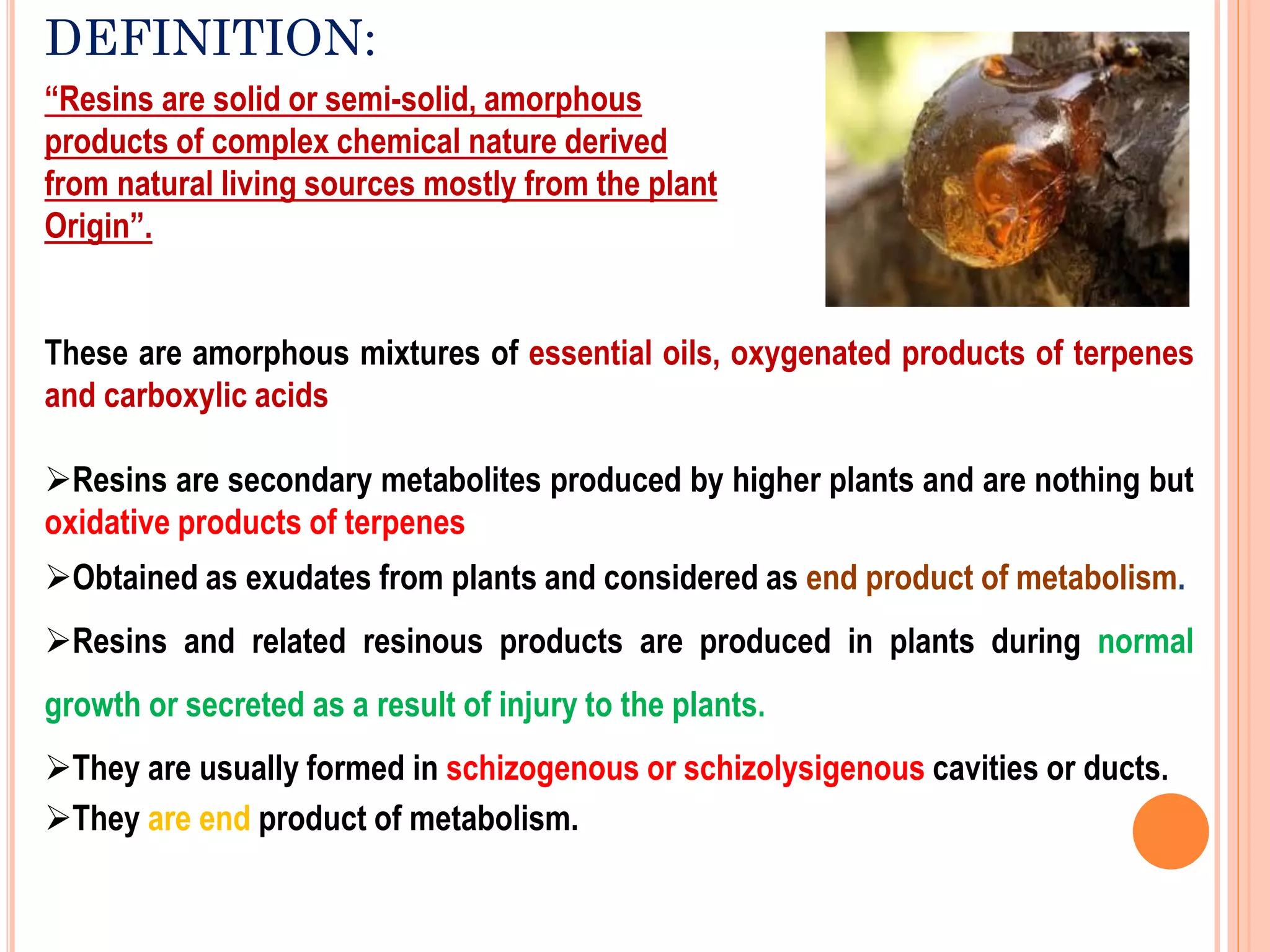 Resin containing drug | PDF
