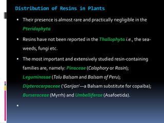 Resin drugs | PPTX