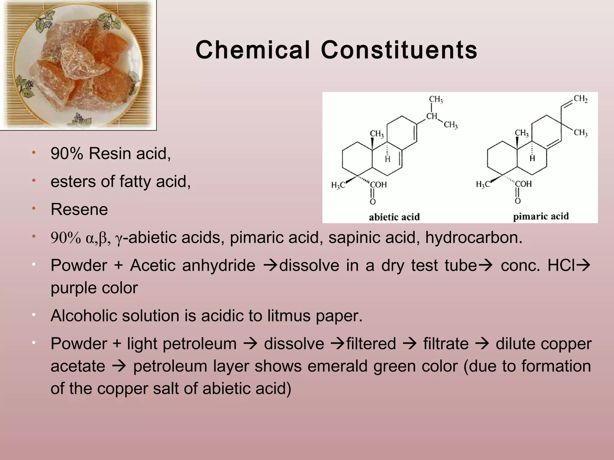 Resins | PPT