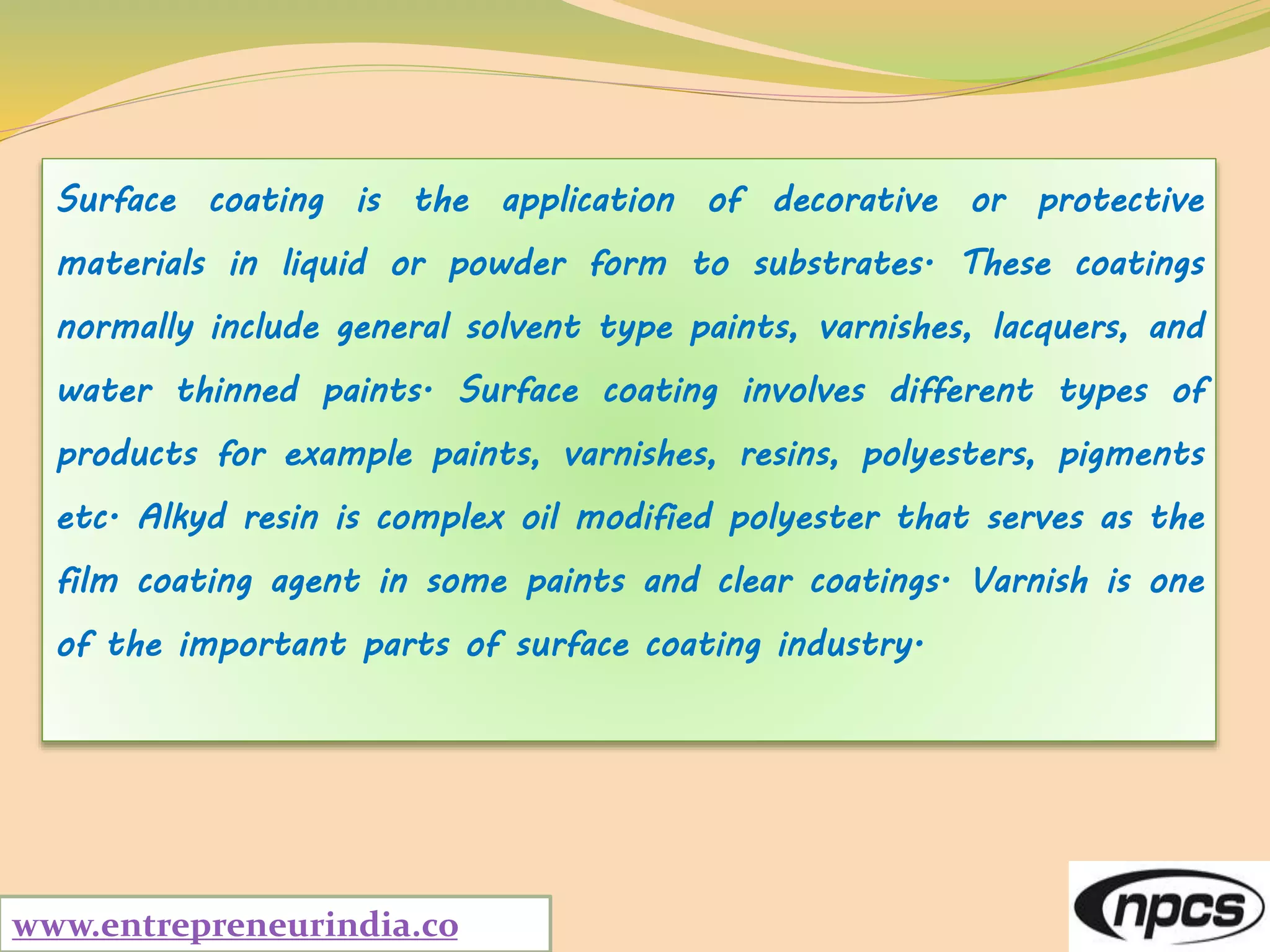 Formulation and Manufacturing Process of Alkyd Resin, Amino Resin ...