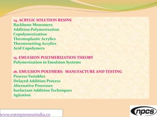 Formulation and Manufacturing Process of Alkyd Resin, Amino Resin ...