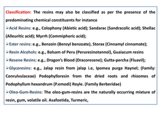 RESINS | PPTX
