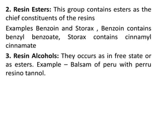 Resins | PPTX | Skin Care | Beauty