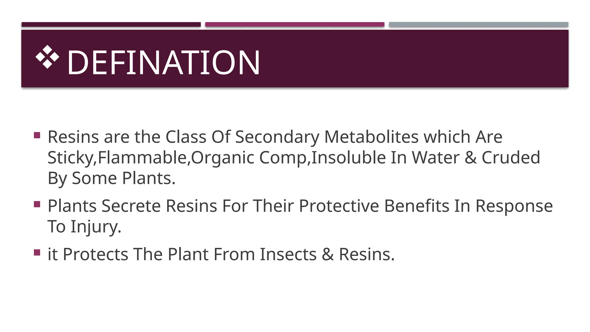 RESINS PHARMACOGNOSY PPT STUDY MATERIAL.pptx