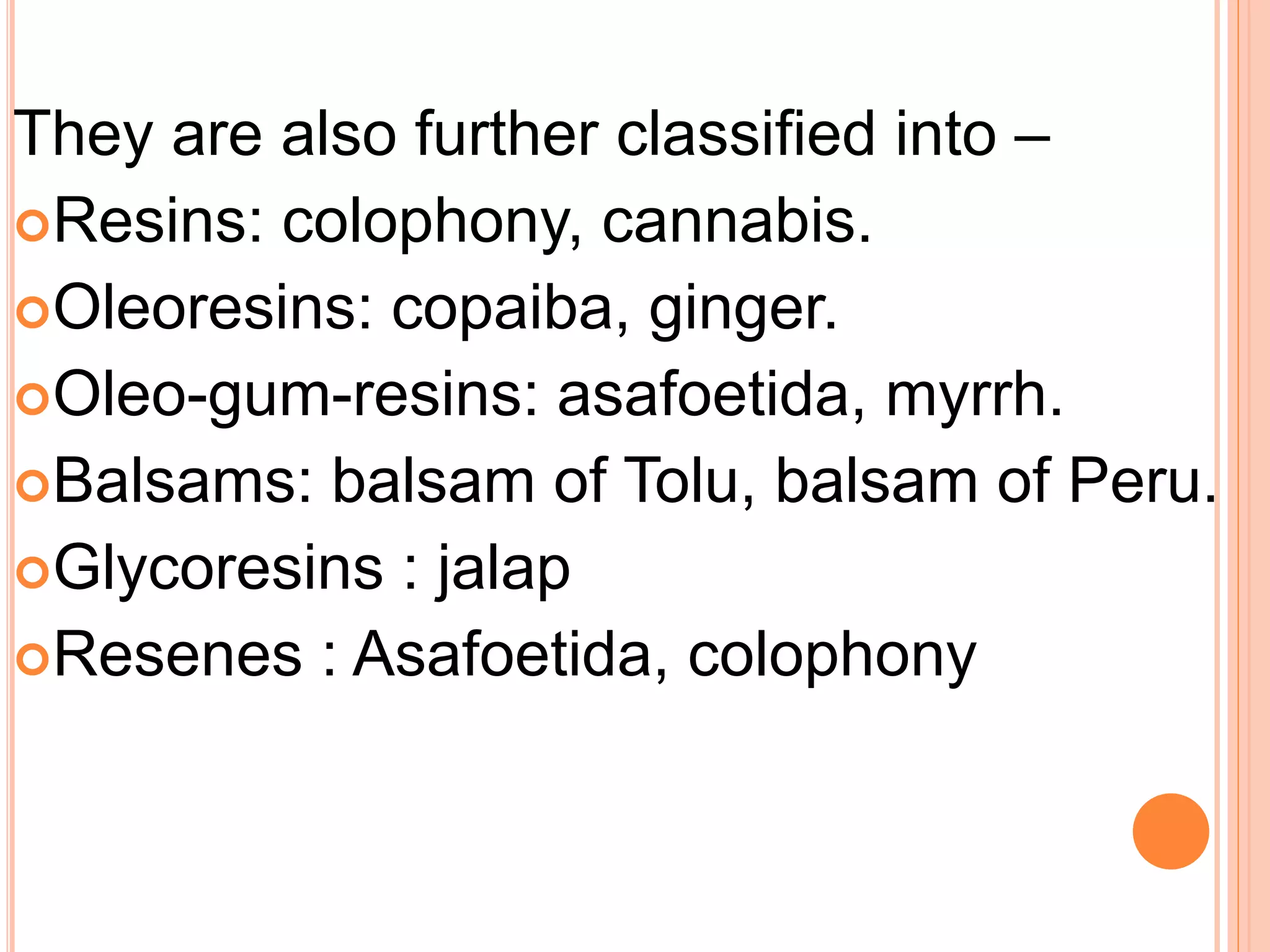 Resins and resin combinations | PPT