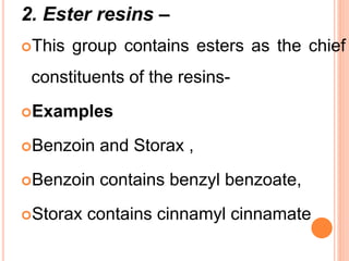 Resins and resin combinations | PPT | Skin Care | Beauty