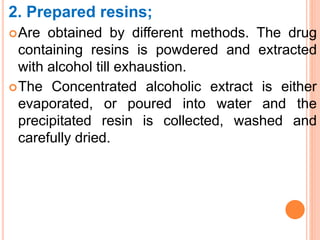 Resins and resin combinations | PPT | Skin Care | Beauty
