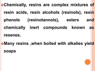 Resins and resin combinations | PPT | Skin Care | Beauty