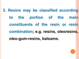 Resins and resin combinations | PPT | Skin Care | Beauty